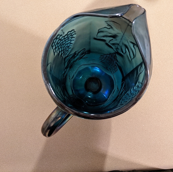 Indiana Glass | Dining | Vintage Blue Indiana Glass Pitcher | Poshmark